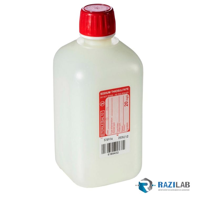 Bouteille carrée en PEHD pour prélèvement d'eau Corning® Gosselin™, 500 ...